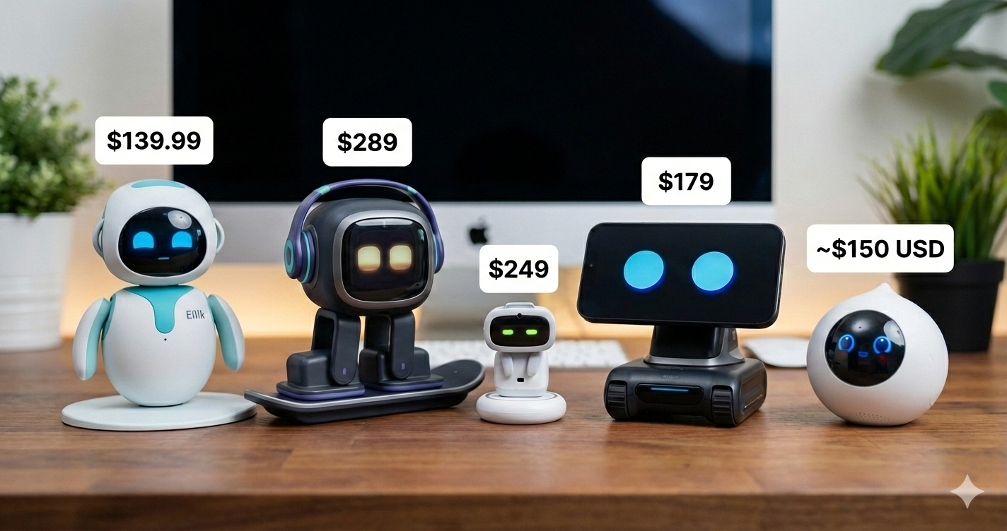 Smart Desktop & Pocket Companion Robots You’ll Actually Want to Talk ...