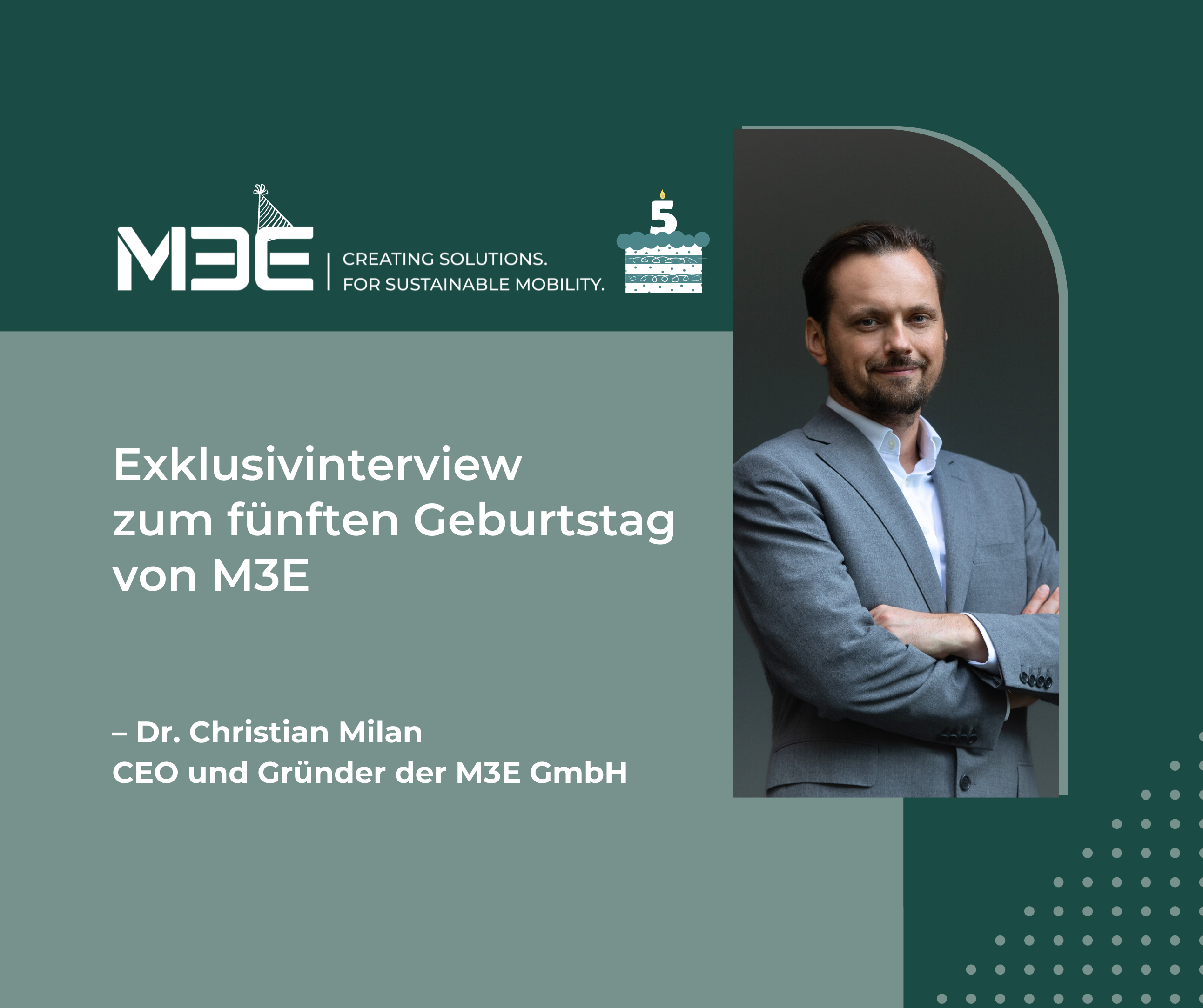 Exklusivinterview zum fünften Geburtstag von M3E