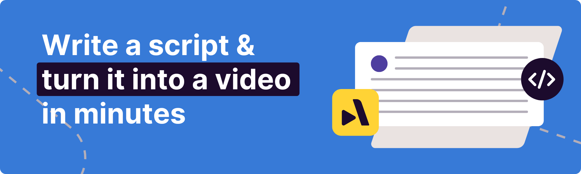 How to generate video scripts using an AI script generator - Animoto