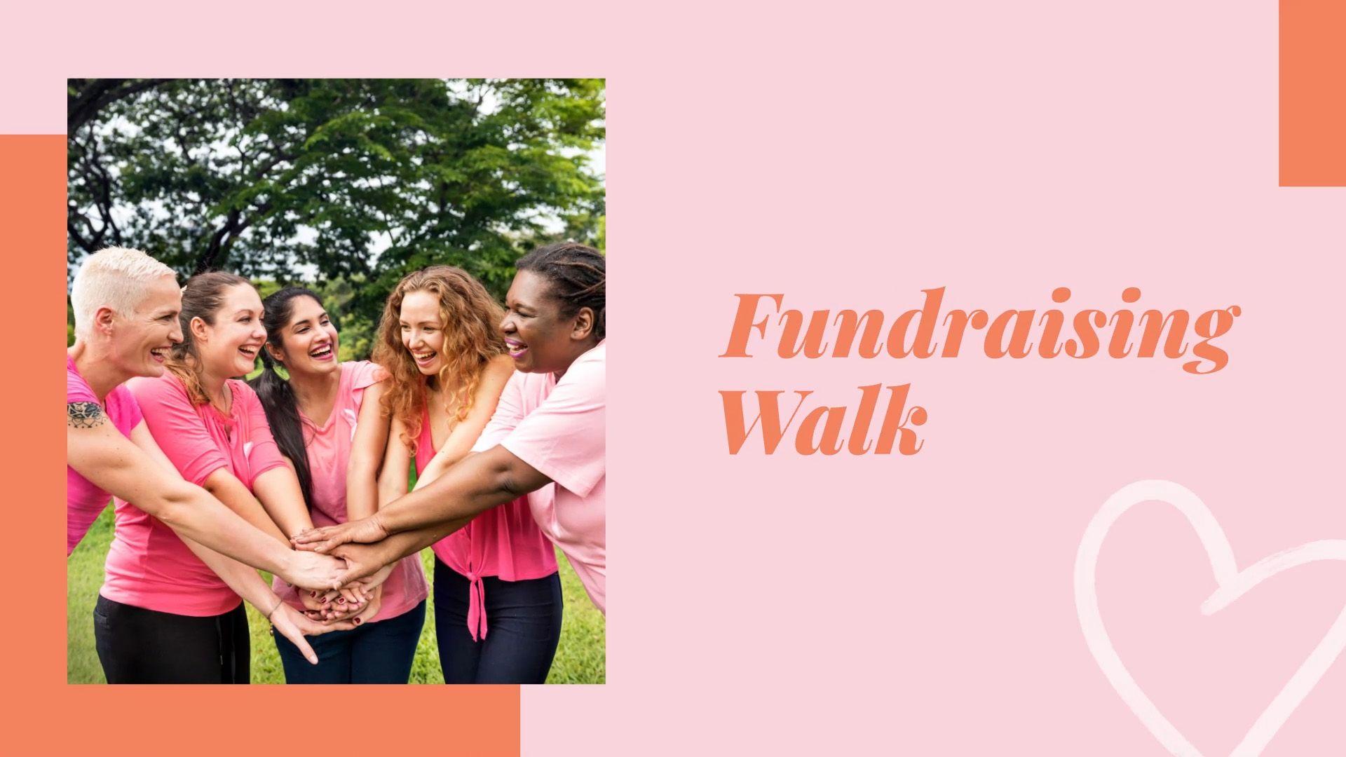Fundraising Walk - Animoto
