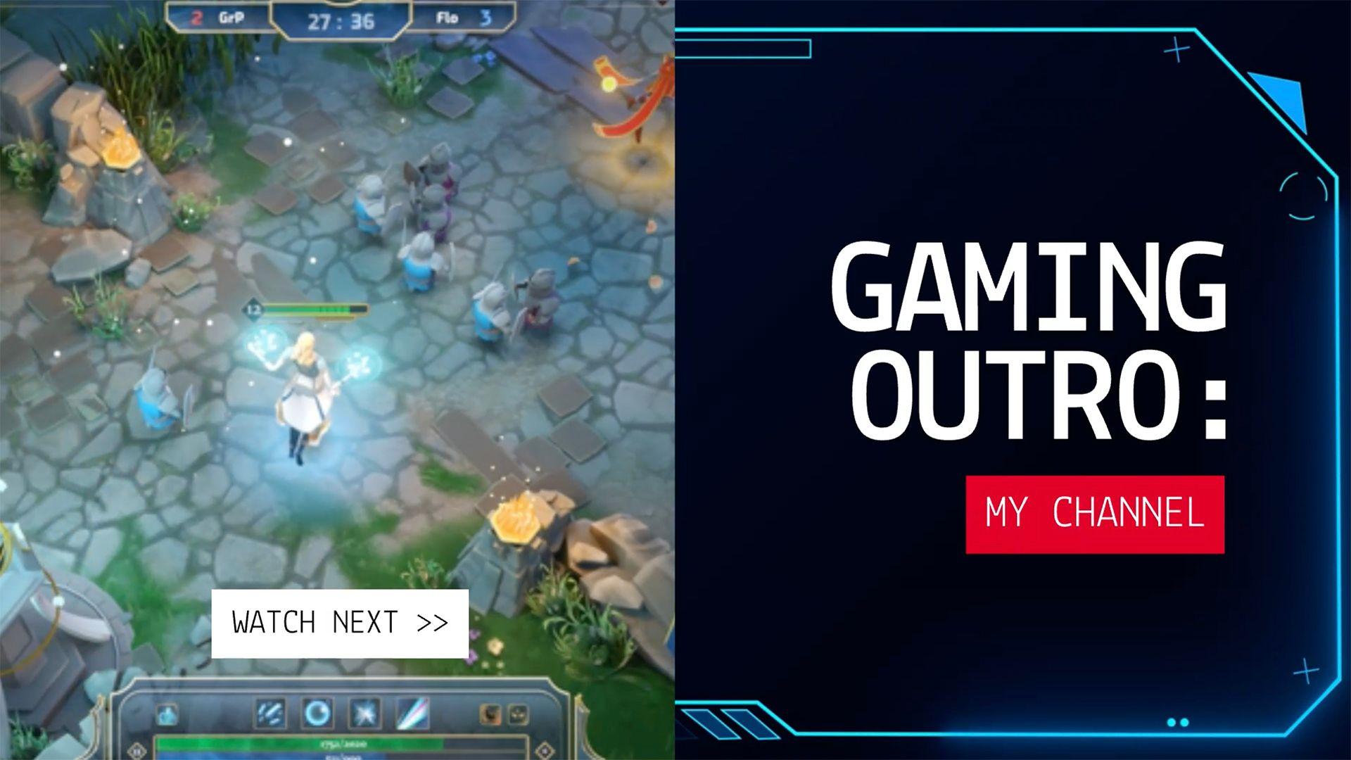 Gaming Outro - My Channel - Animoto