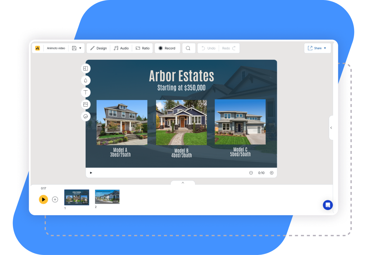 Easy Real Estate Video Editor with Templates - Animoto