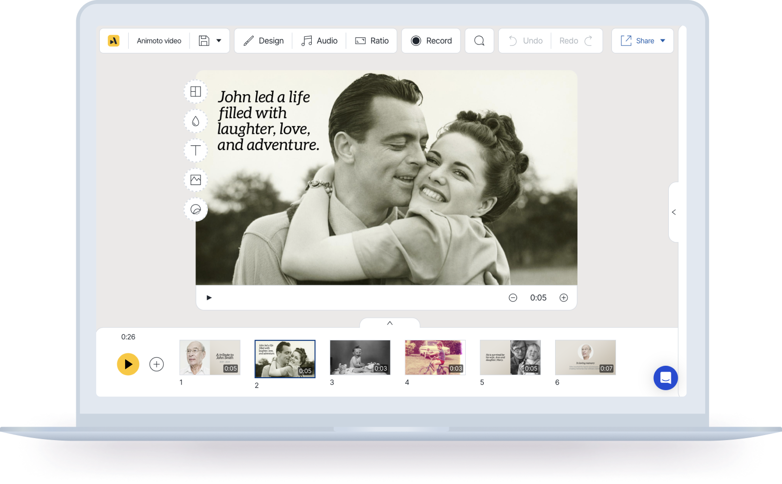 Memorial Video Maker | Create a Tribute Video Free - Animoto