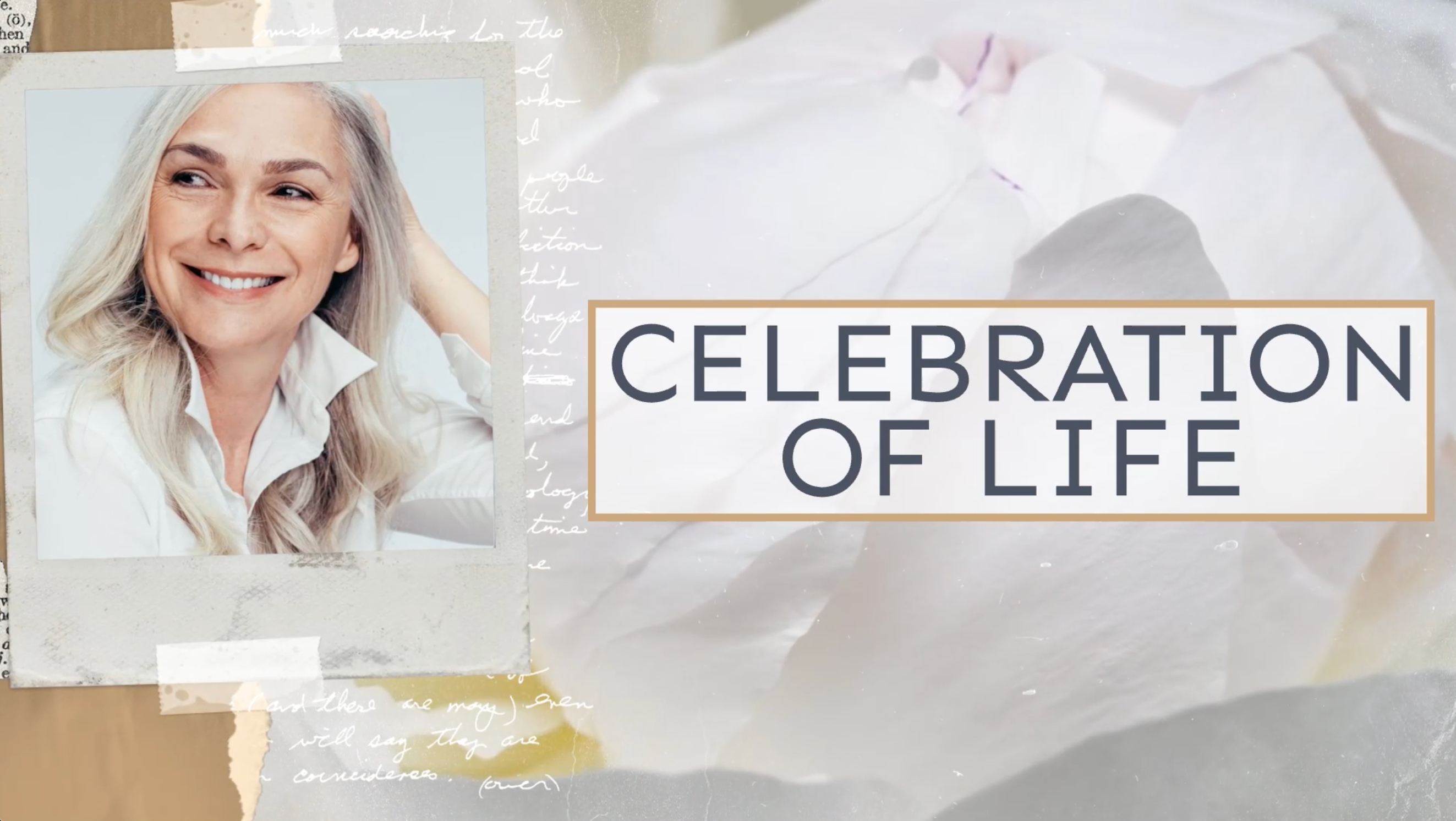 Celebration of Life - Animoto