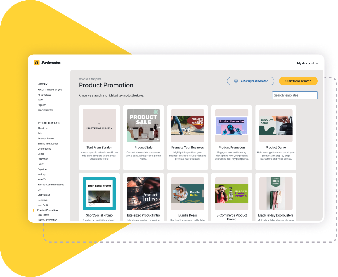 YouTube Video Maker | Create and Edit Videos Free - Animoto