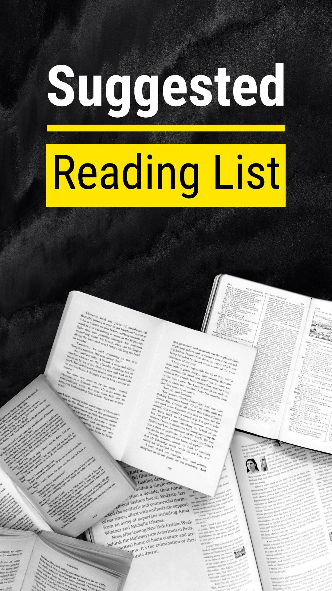 Suggested Reading List - Animoto