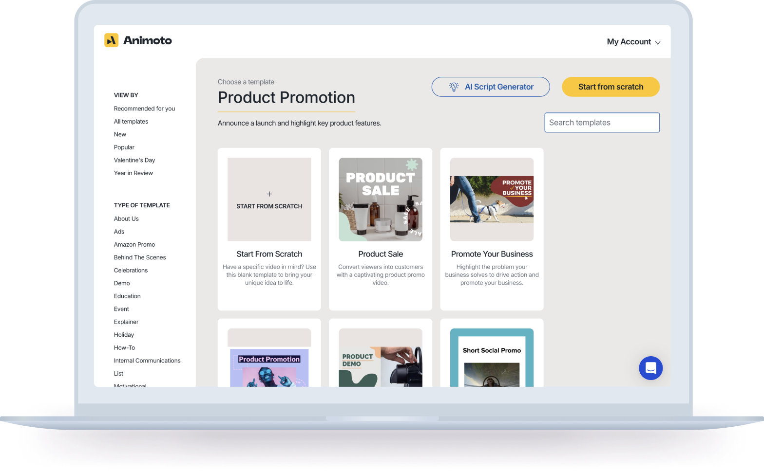 Promo Video Maker | Create a Video Promo Online Free - Animoto