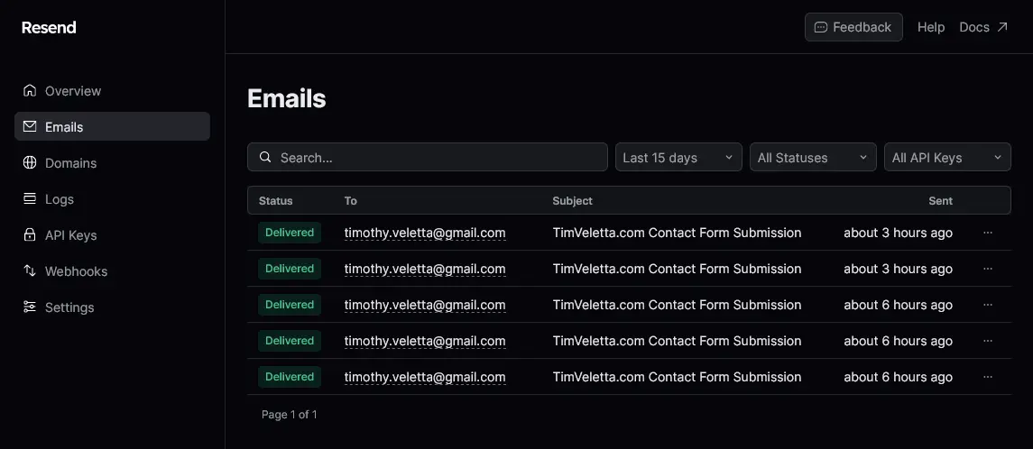 The easiest way to send emails with Resend The easiest way to send emails with Resend