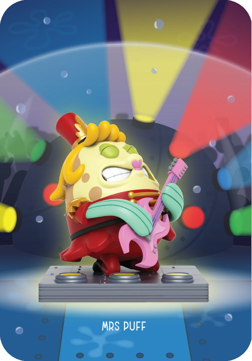 Spongebob Squarepants Band Geeks Series Mighty Jaxx
