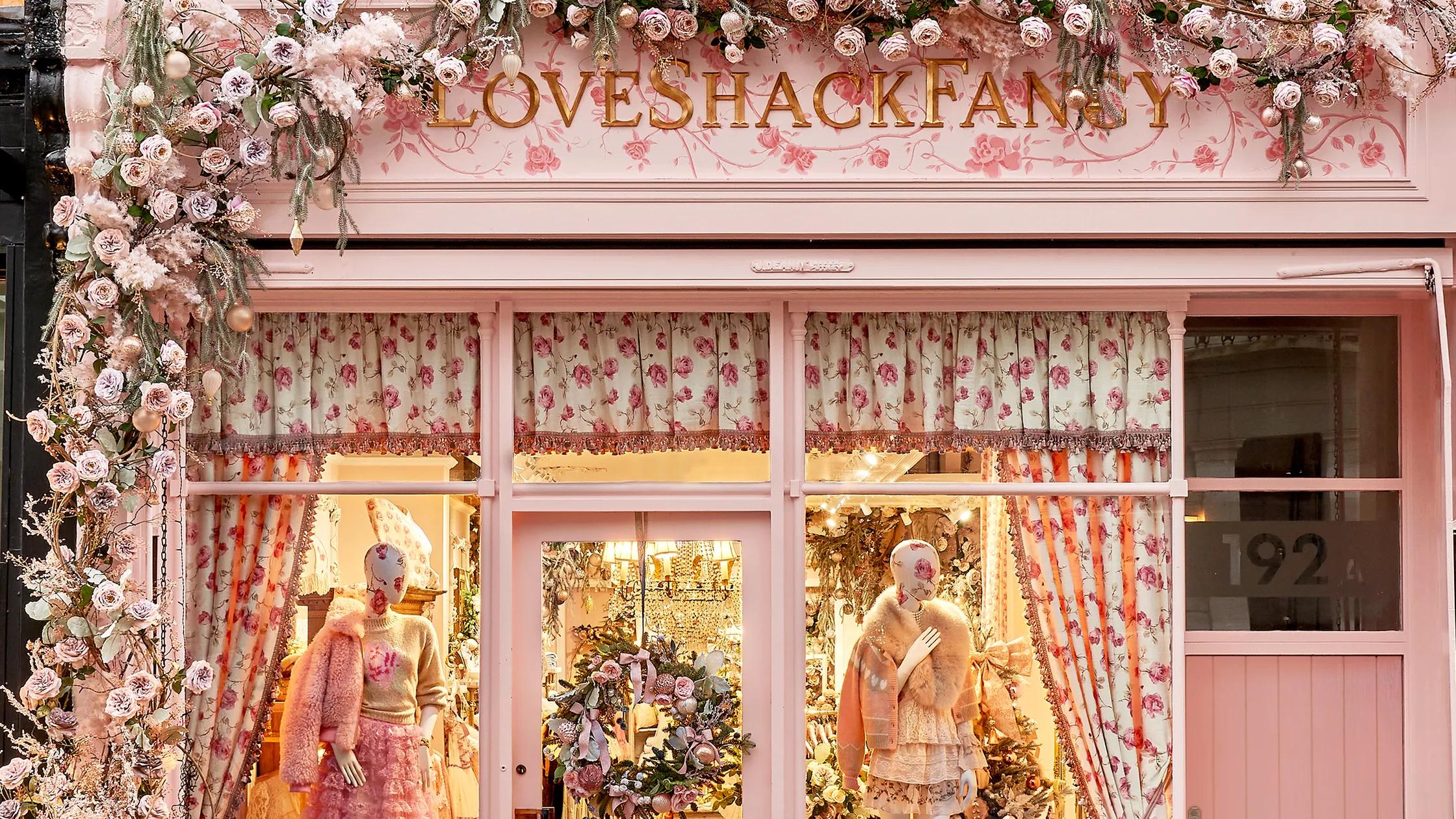 Love Shack Fancy Window Display Project - Fall 2023 | Zamira Zenil
