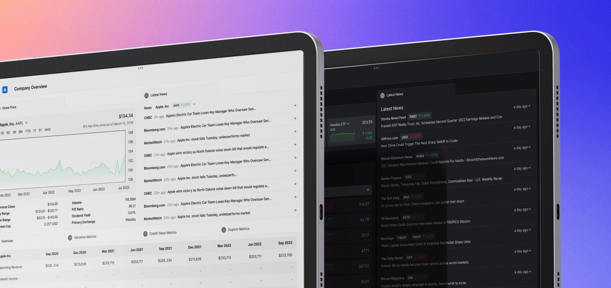 OpenFin Workspace: Any Device, Any OS.