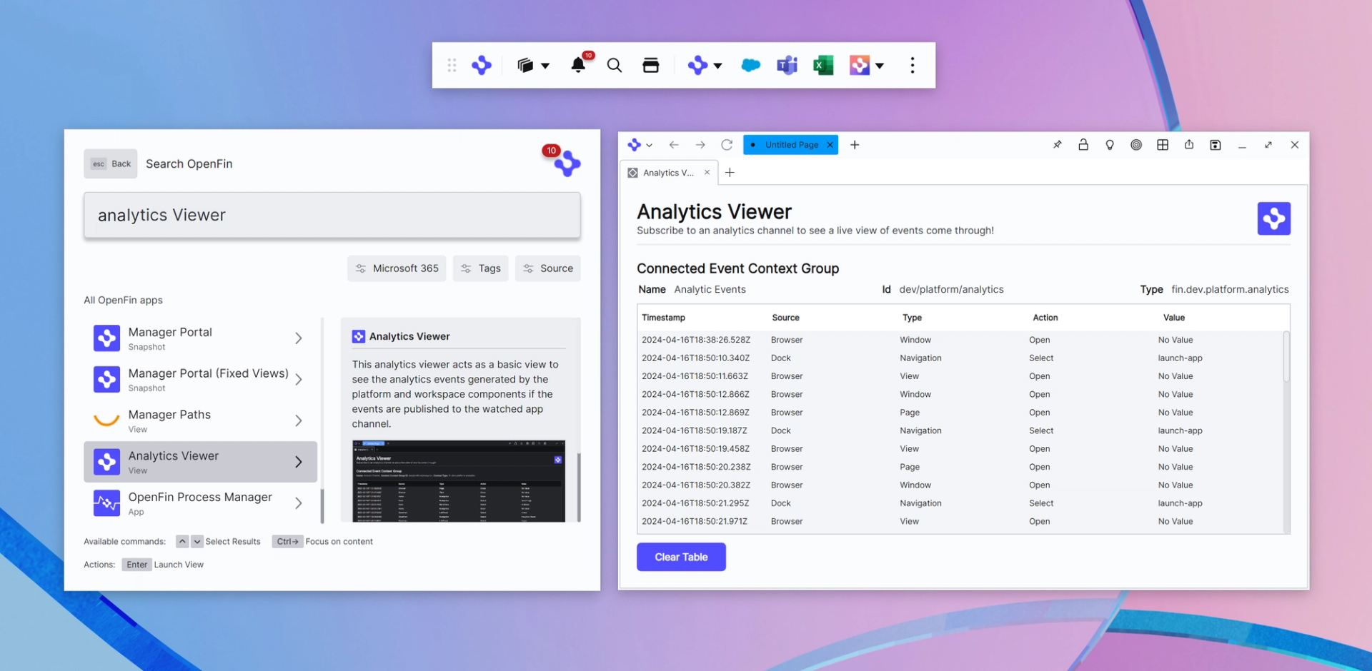 What’s New in OpenFin April 2024