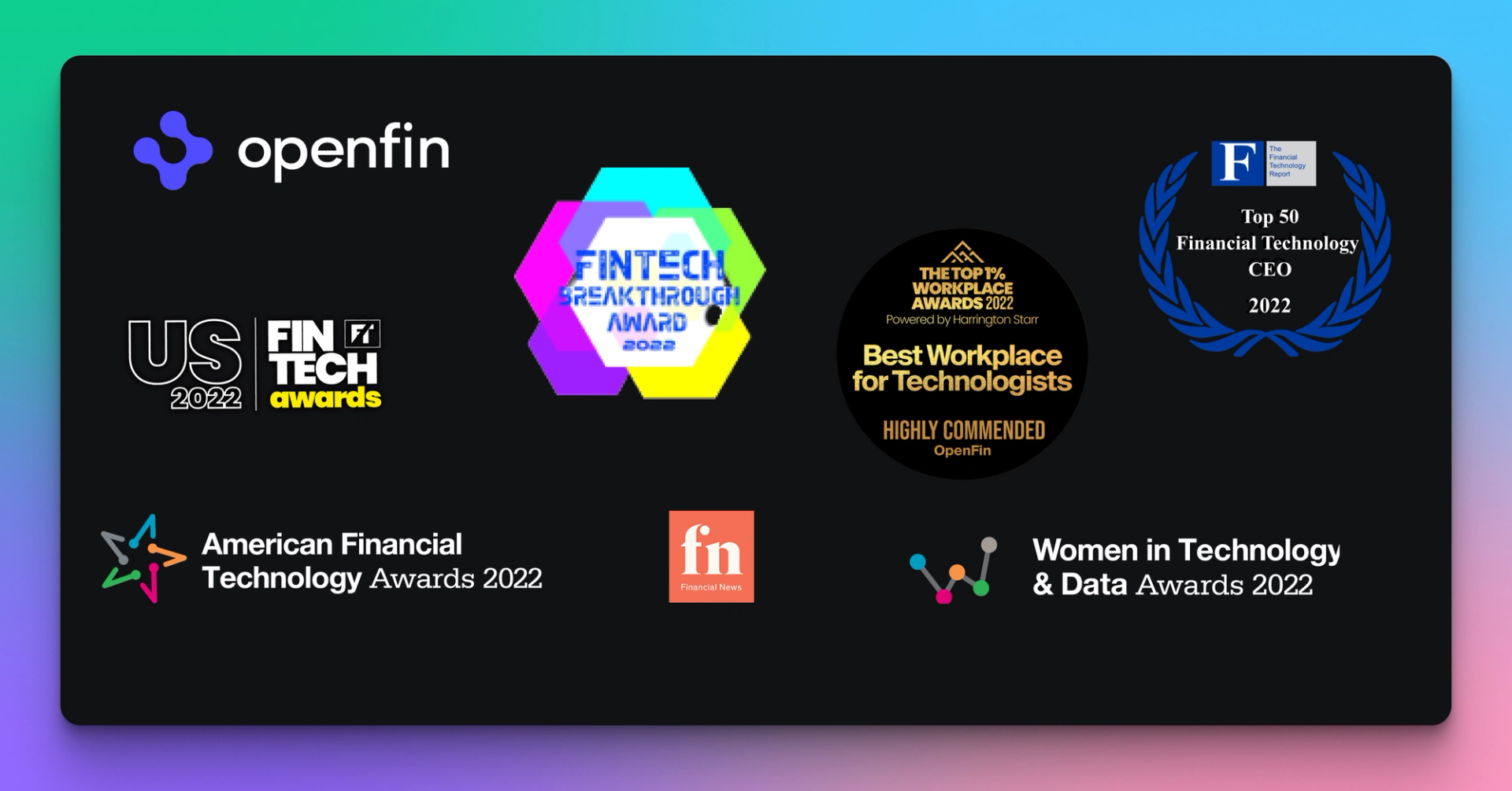 Big Wins from OpenFin