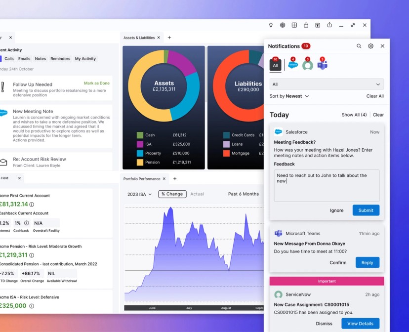 OpenFin - Unified Workspace for Enterprise Productivity