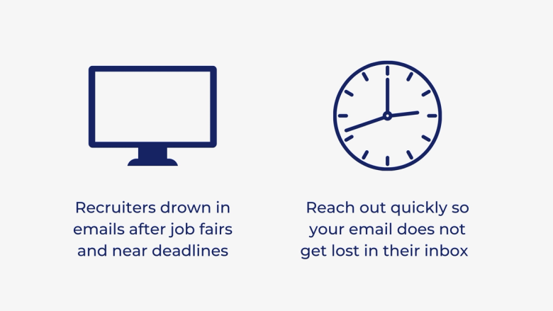 Easy Career Fair Follow Up Email Templates | Candor