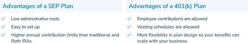 What’s The Difference Between a SEP Plan and a 401(k) Plan? | Vestwell