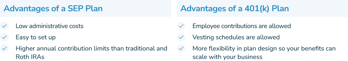 What’s The Difference Between a SEP Plan and a 401(k) Plan? | Vestwell