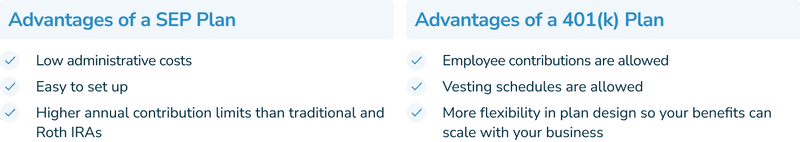 What’s The Difference Between a SEP Plan and a 401(k) Plan? | Vestwell