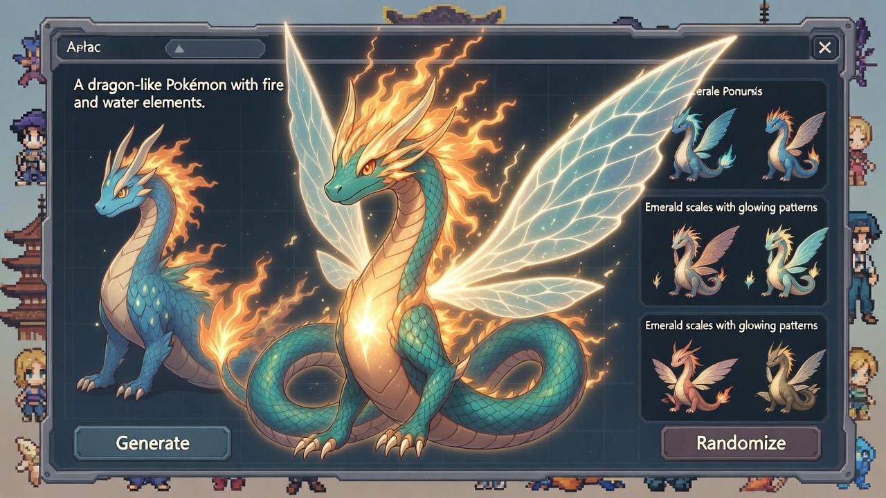 Pokémon AI Generators: Create Custom Pokémon in 2026