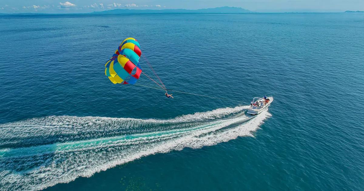 Parasailing in Puerto Vallarta Plus a Day of Ocean Thrills