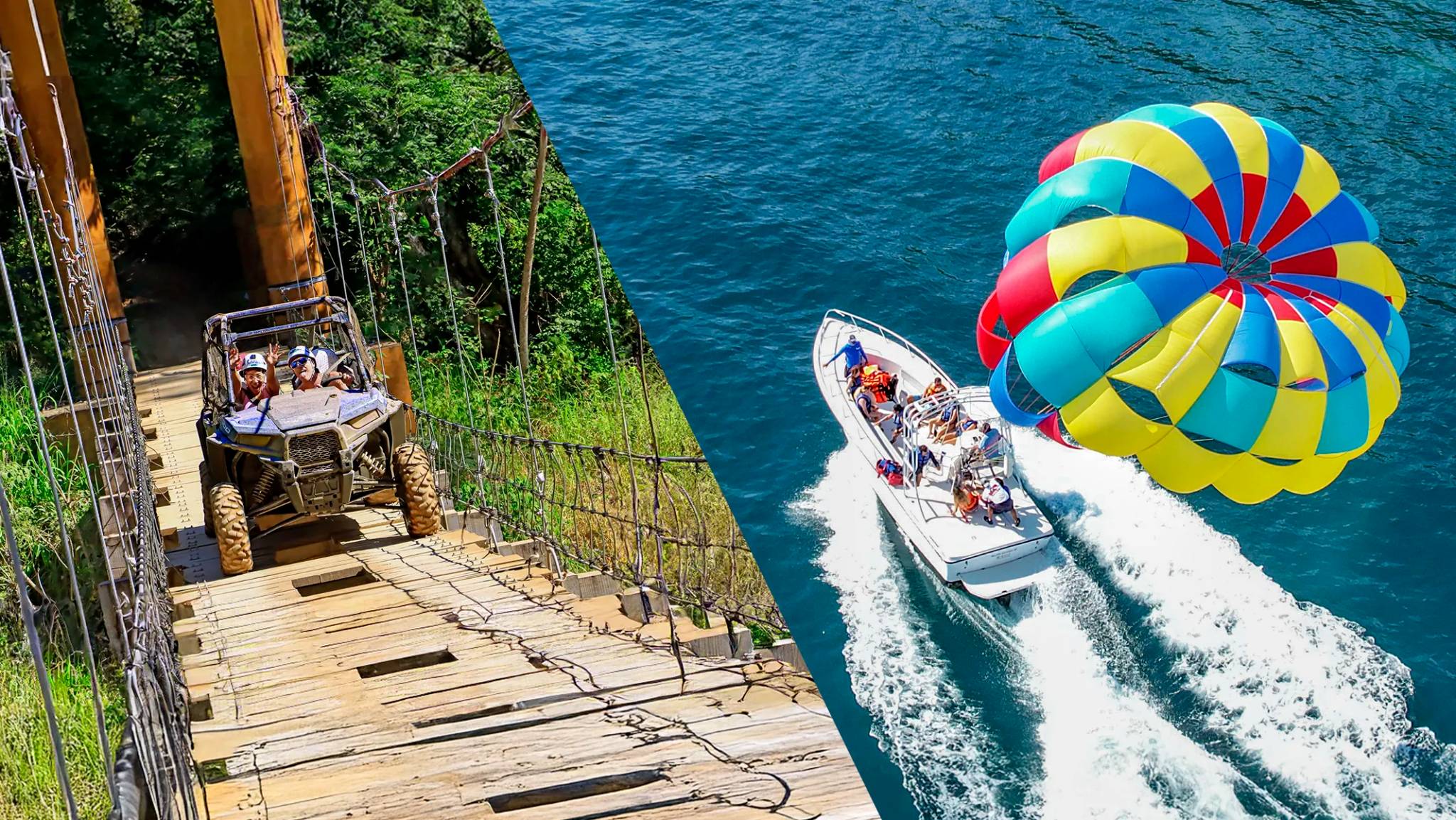 Exciting combination of adrenaline activities for teenagers and adults ...