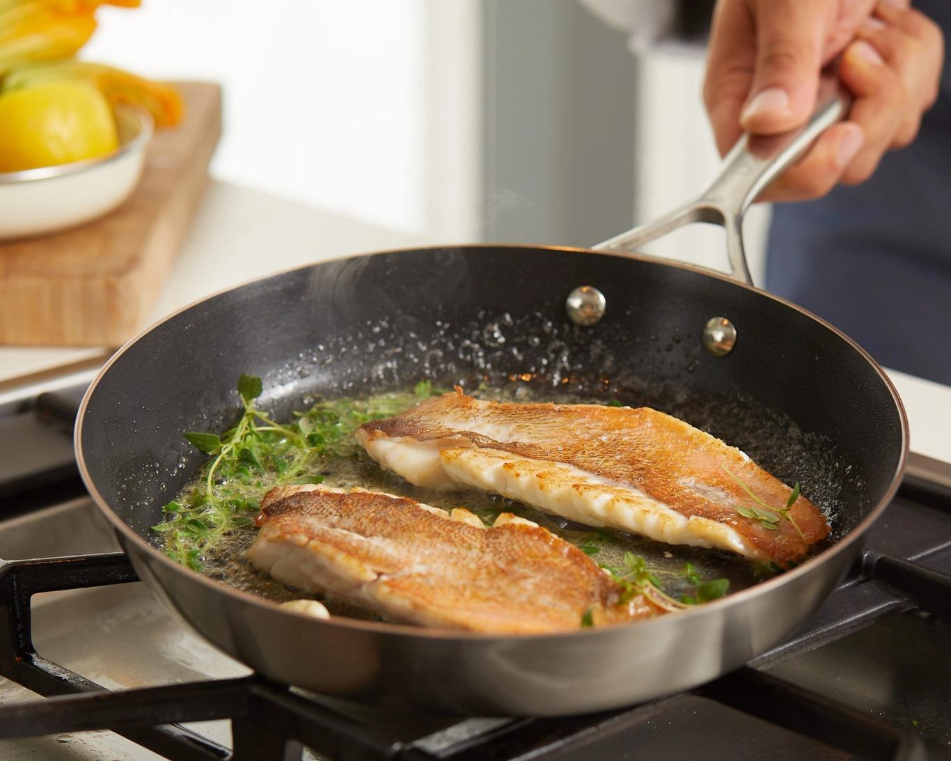 Frire un filet de poisson croustillant | Olav