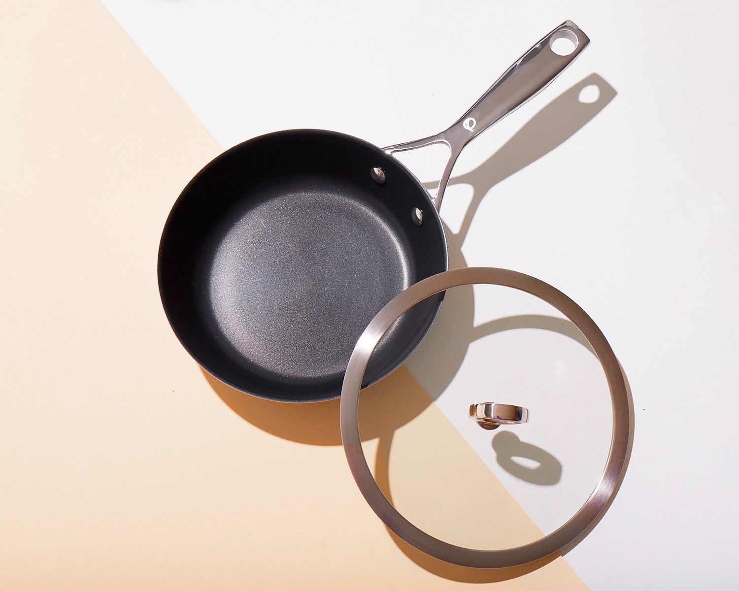 Olav copper pan coated induction suitable durable & robust