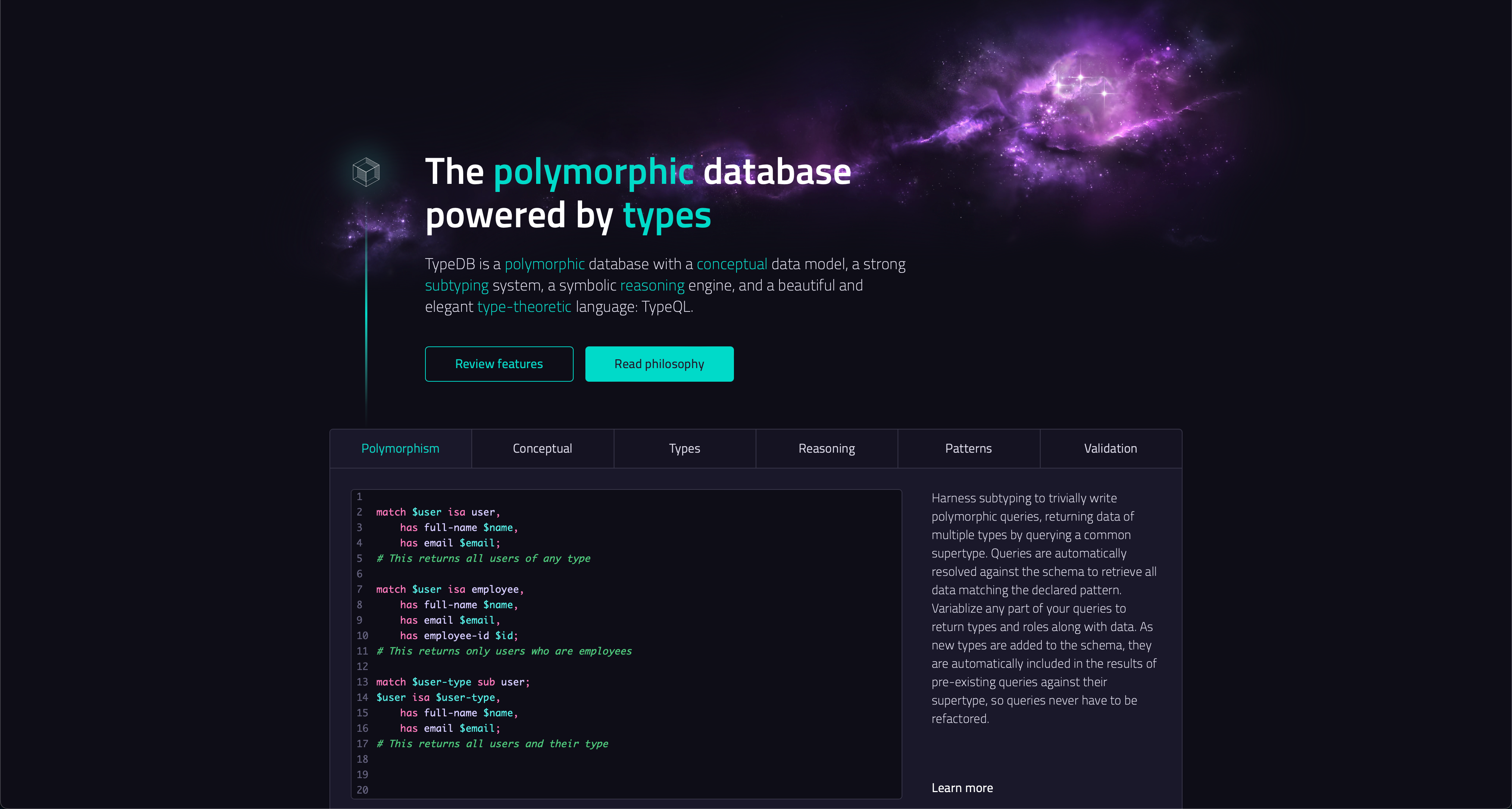 TypeDB: One giant leap for databases