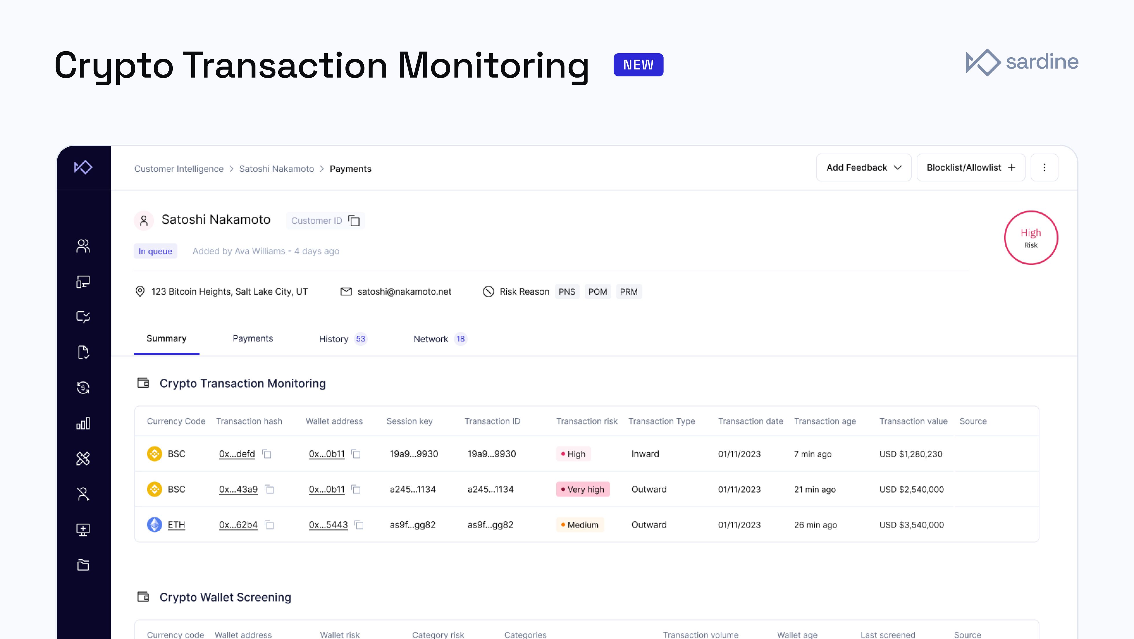 Sardine Risk Platform Updates - June 2023 | Sardine