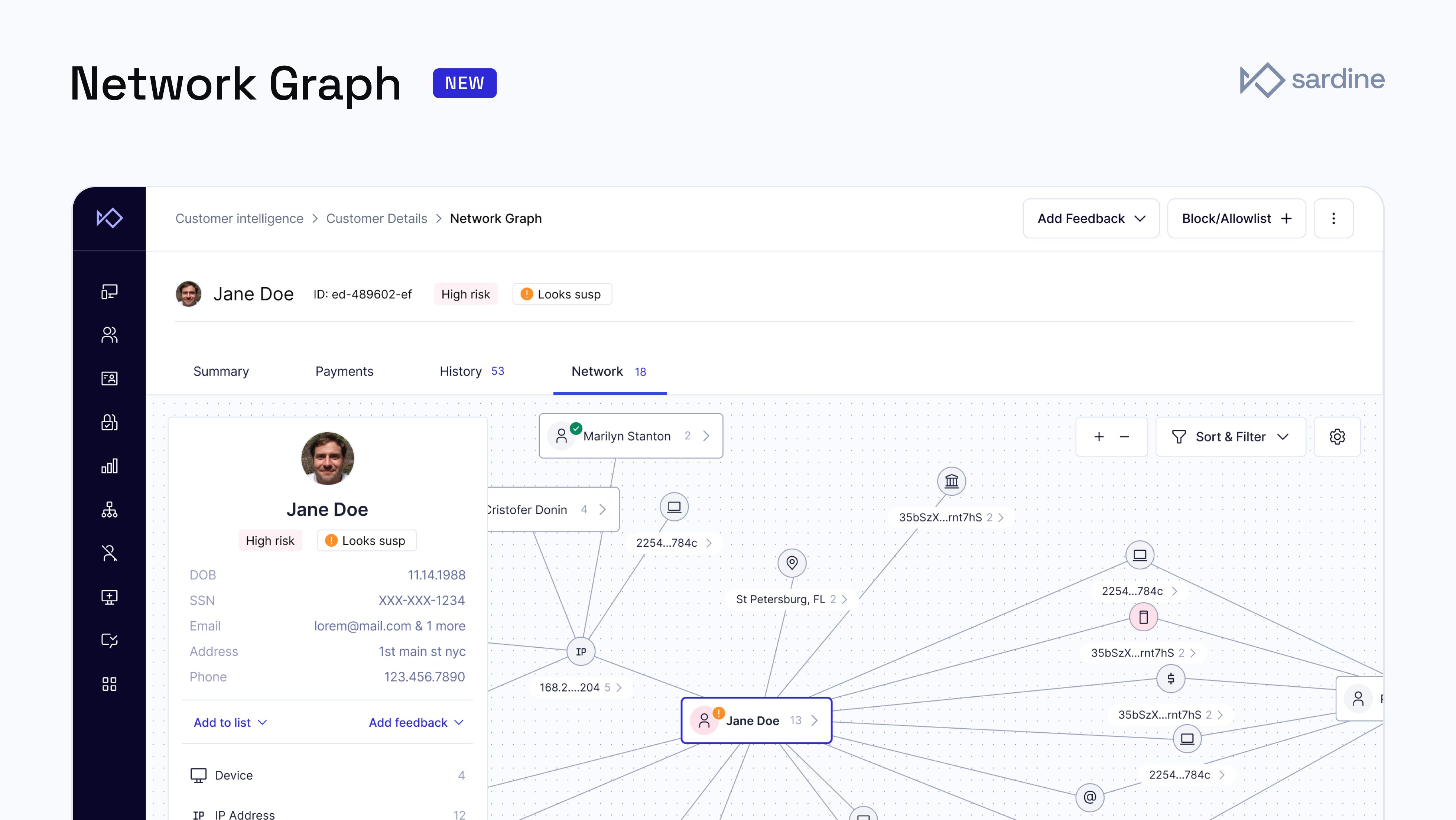 Sardine Risk Platform Updates - April 2023 | Sardine