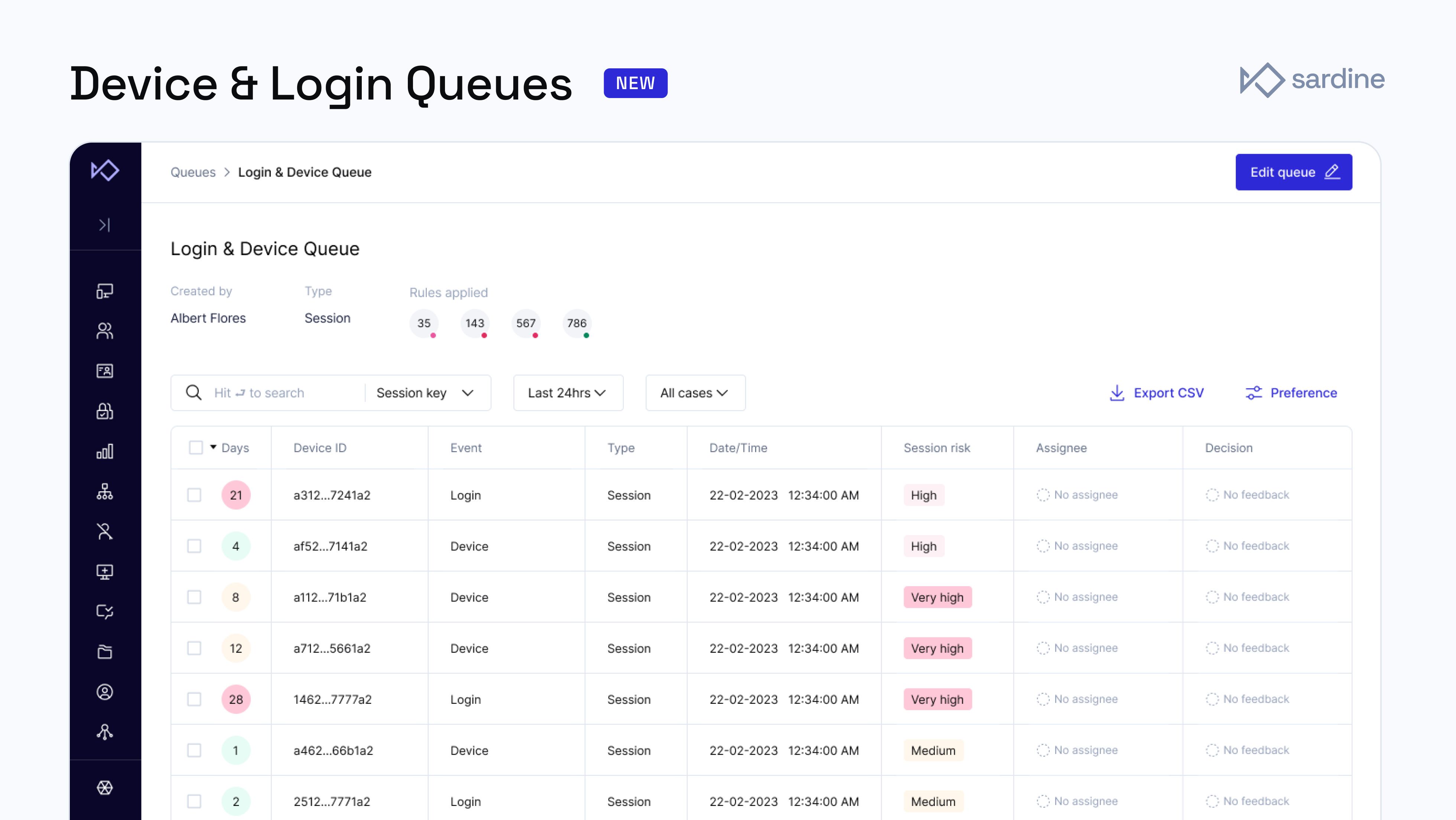 Sardine Risk Platform Updates - July 2023 | Sardine