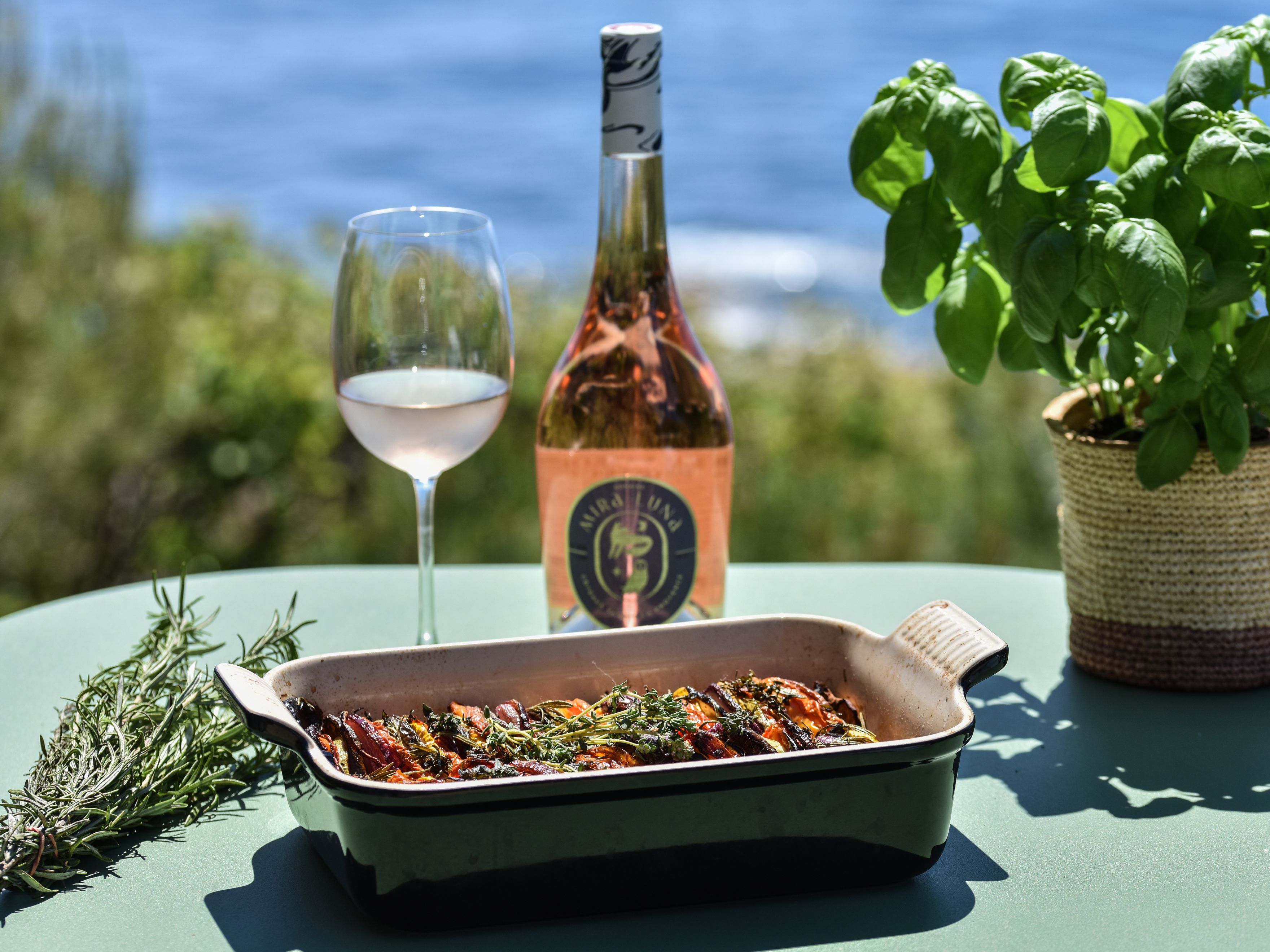 Recette Tian provençal à l'huile d'olive Petit Ribier | Mira Luna