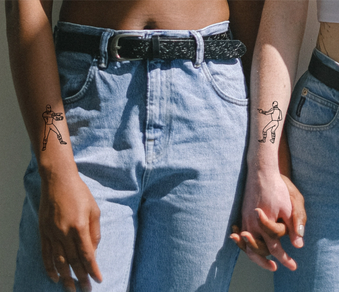 Arachnid Imposters Tattoo Design - Ephemeral Tattoo