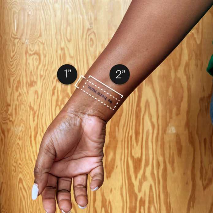 The Subtle Ephemeral - Ephemeral Tattoo