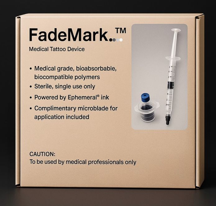 Ephemeral Ink for Radiation Therapy - Ephemeral Tattoo