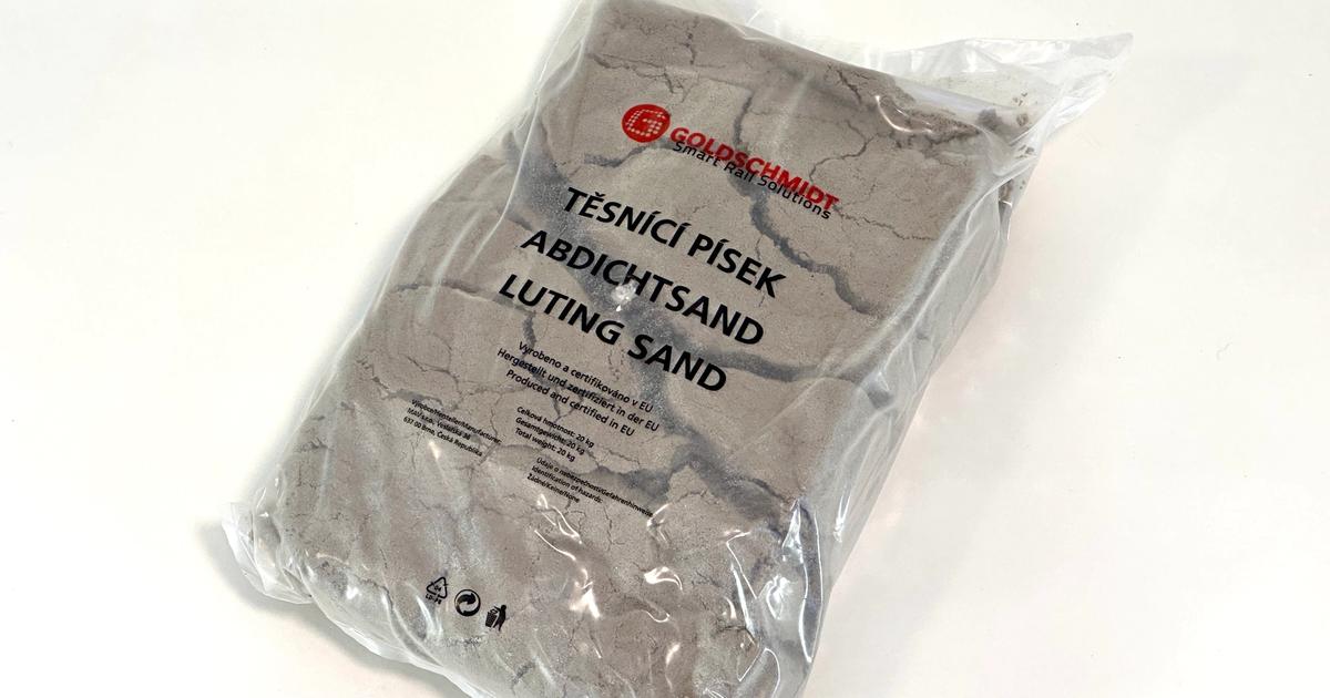 Luting sand (bags of 20 kg) Czhec | RailSupply