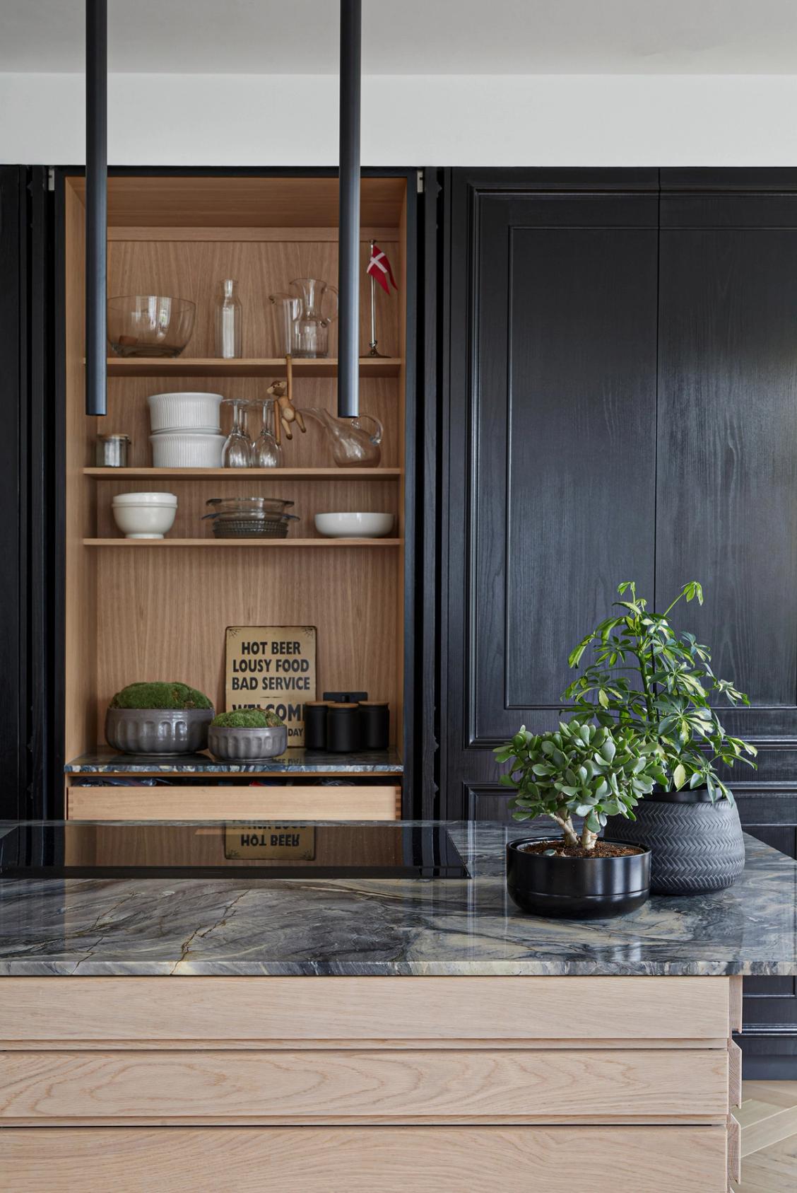 Sola Kitchens | Internal Solutions - Larders & Workstations