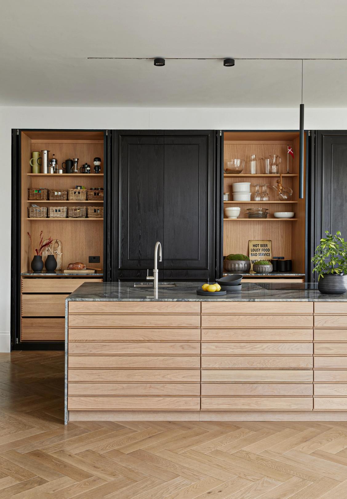 Sola Kitchens | Internal Solutions - Larders & Workstations