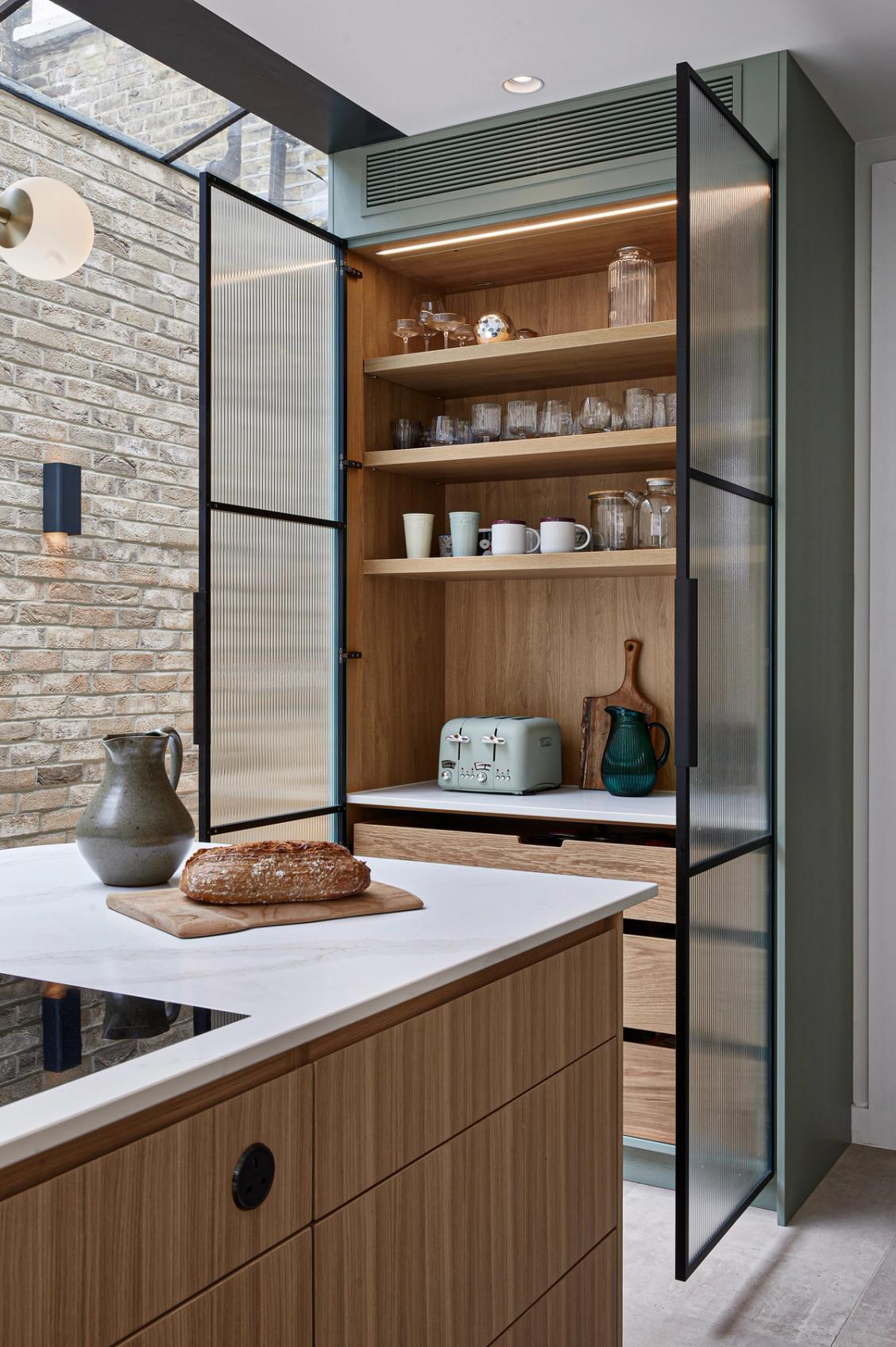 Sola Kitchens | Internal Solutions - Larders & Workstations