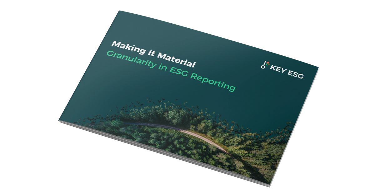 KEY ESG releases a new report on the state of ESG in the PE industry ...