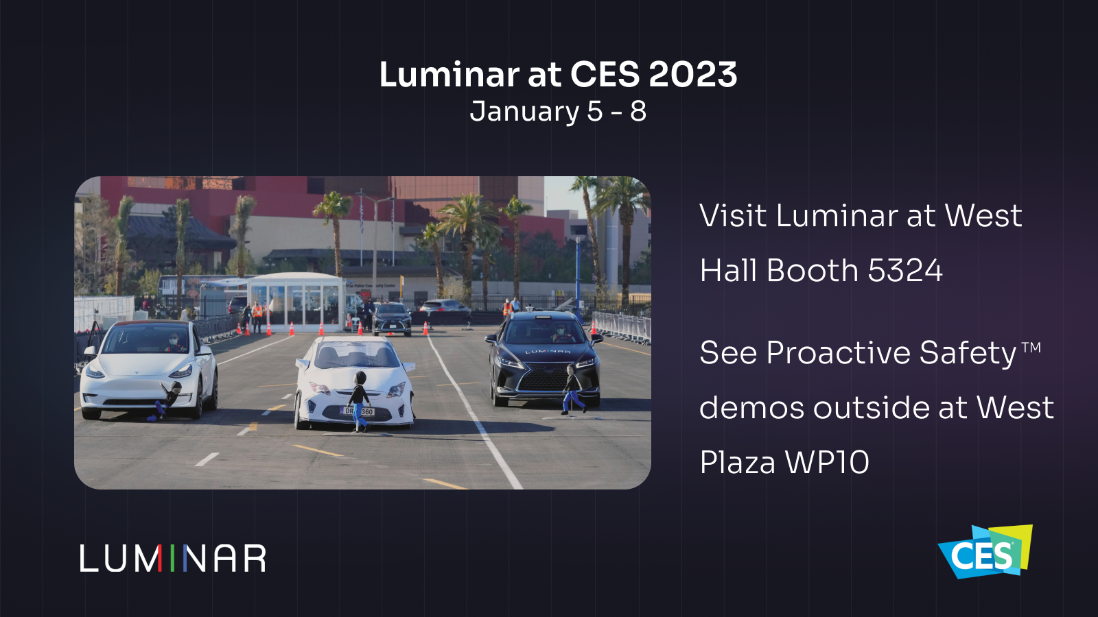 Luminar at CES 2023