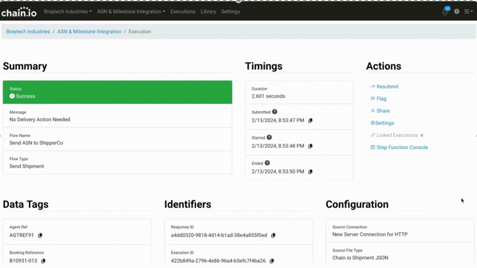 Chain.io | 24.02.14 Feature Release Summary