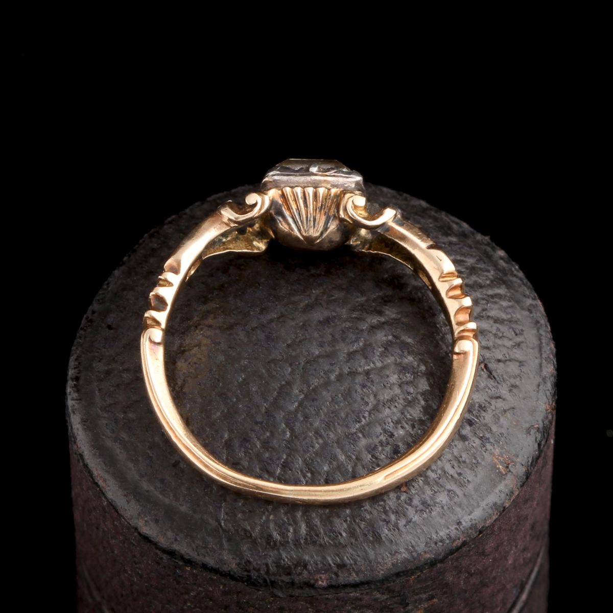 Late 18th Century Table Cut Diamond Ring — Erica Weiner