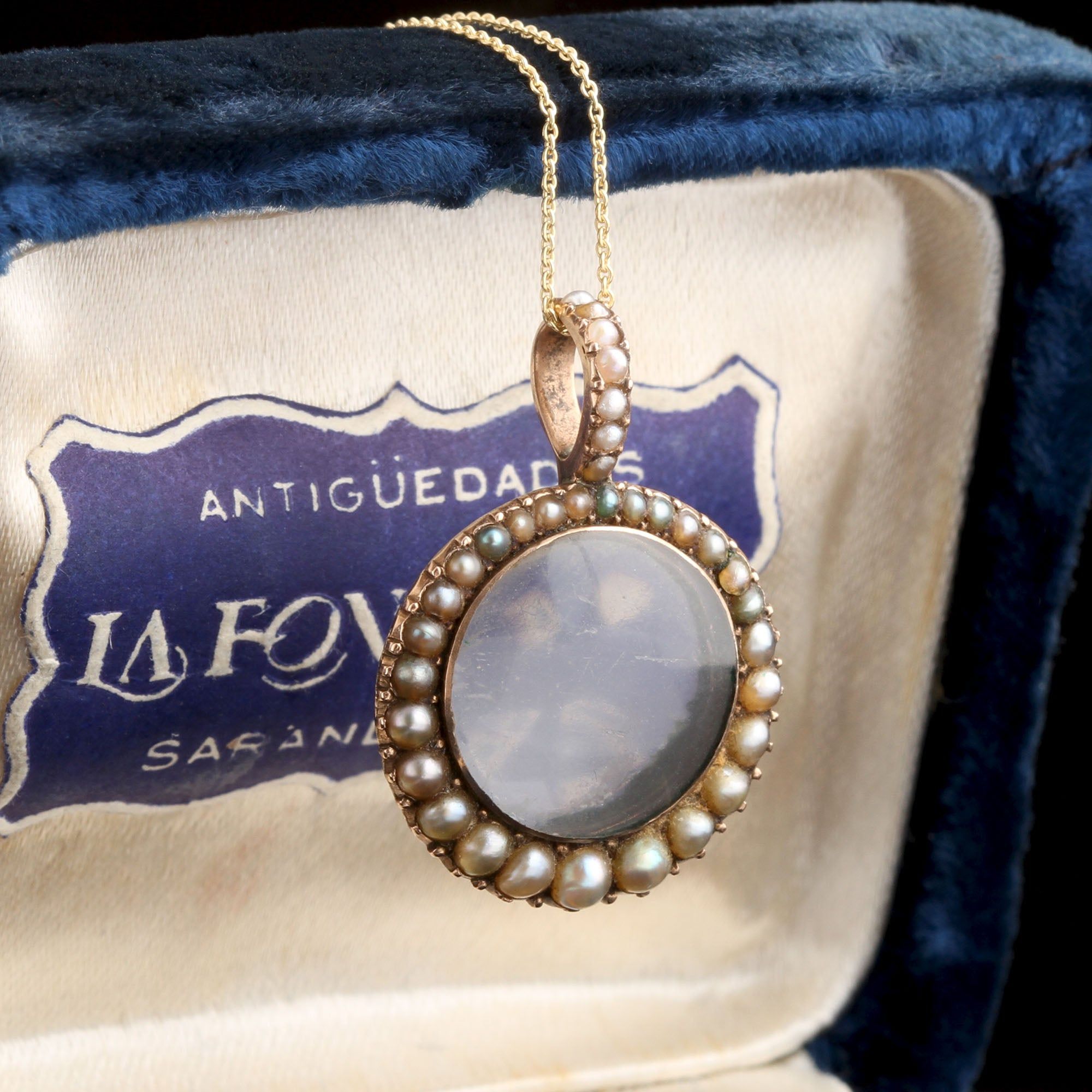 Georgian Seed Pearl Friendship Locket — Erica Weiner