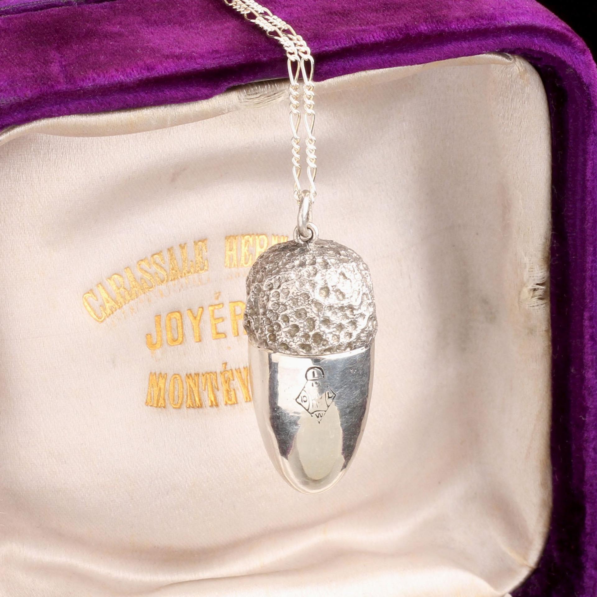 Victorian Acorn Case Necklace — Erica Weiner