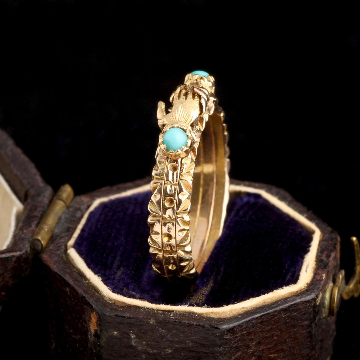 Georgian Fede Gimmel Ring — Erica Weiner