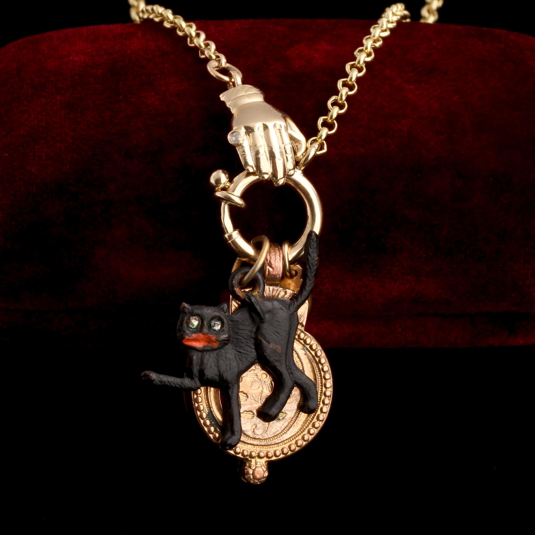 Handclasp Charm Base Necklace — Erica Weiner