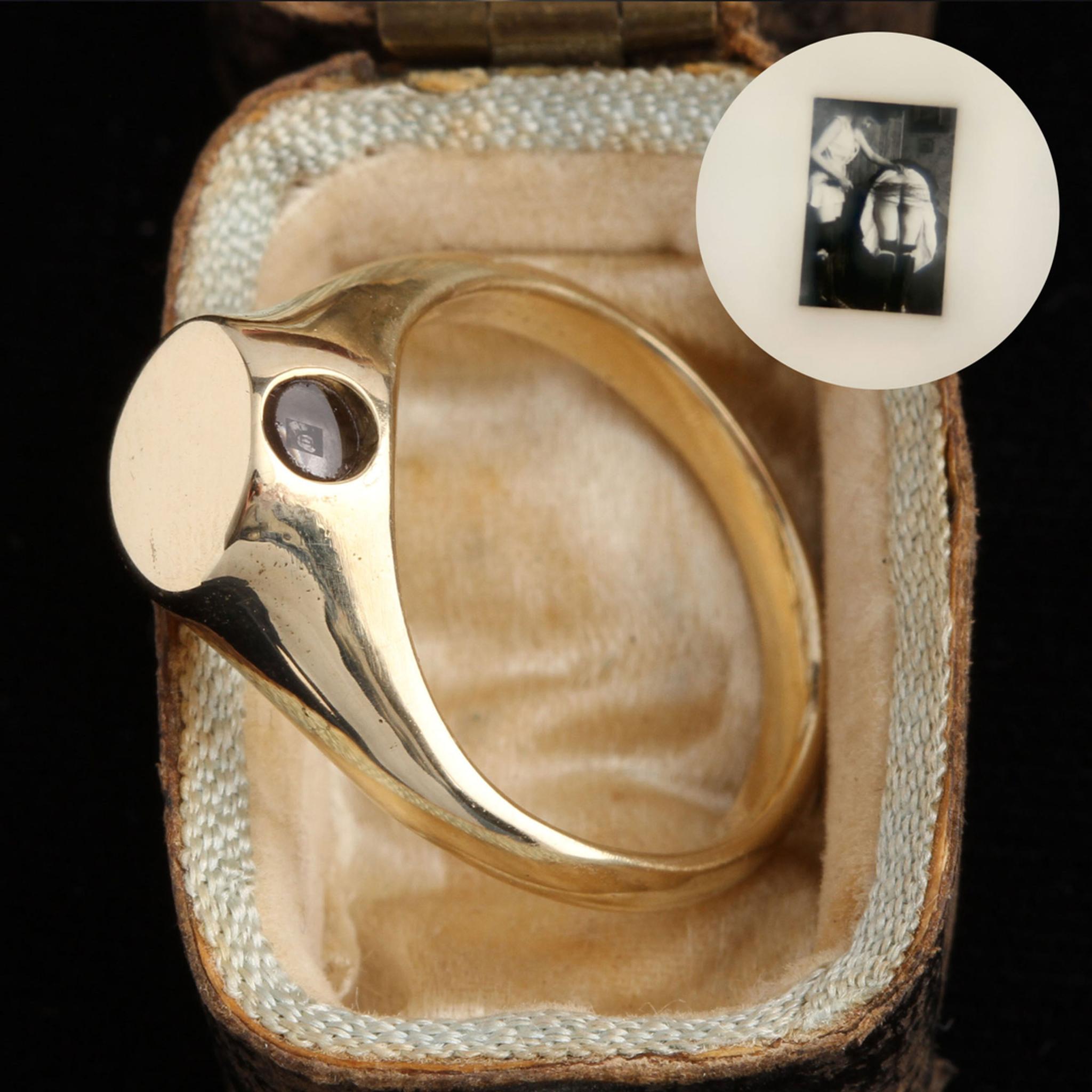 Yellow Gold Peep Show Ring — Erica Weiner