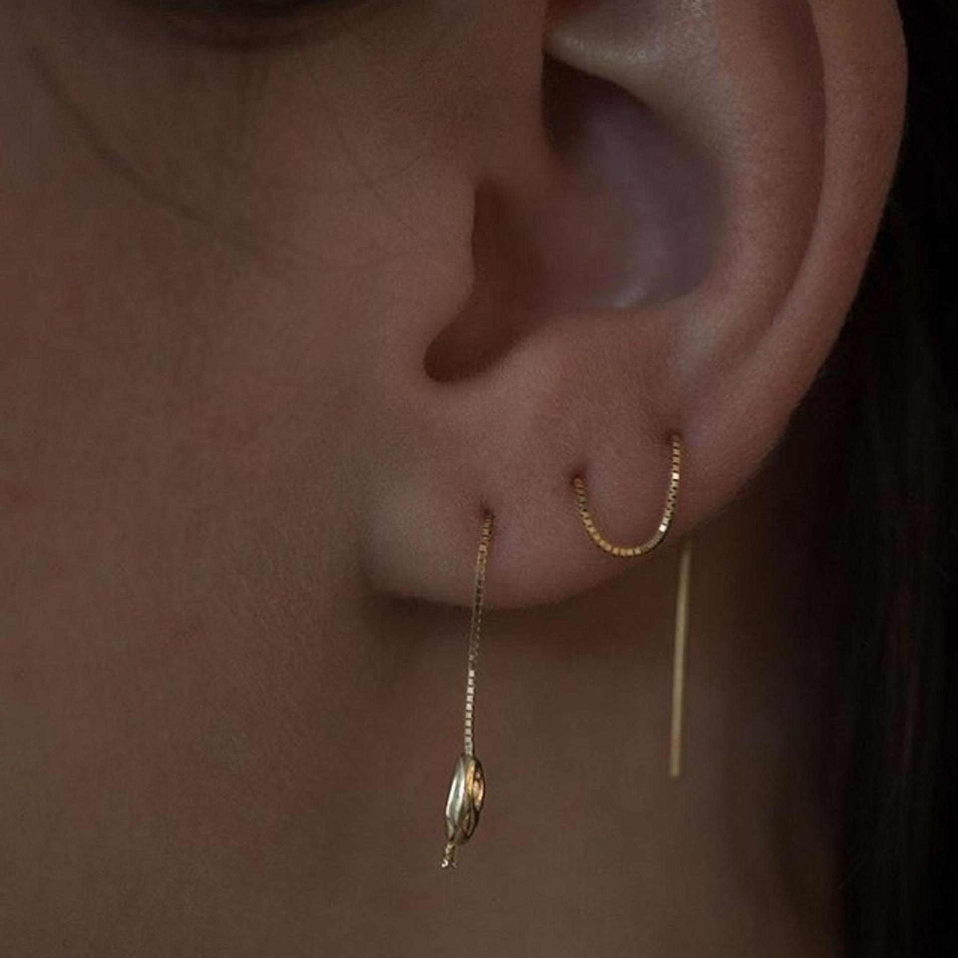Snake Threader (14k Yellow Gold) — Erica Weiner