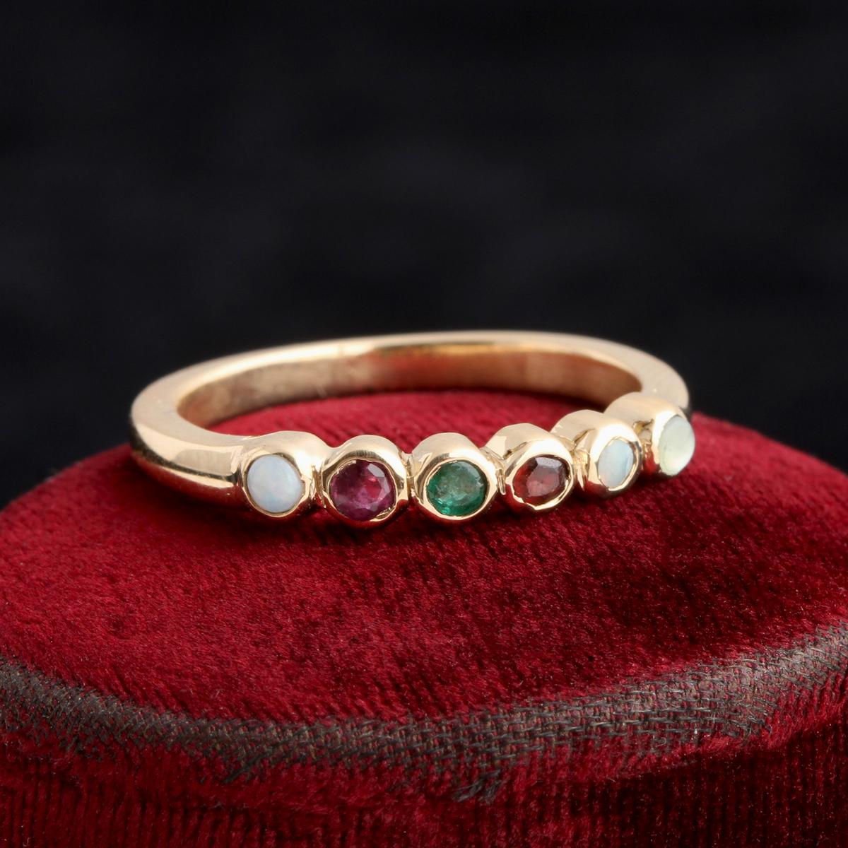 Secret Message Acrostic Ring — Erica Weiner